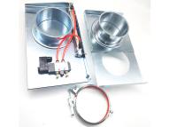 China Galvanised Automatic Blast Gate Sliding Damper For Dust Collection Filtration for sale