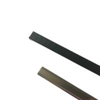 China 6A-27A Fiber Glass Warm Edge Spacer in Black for Insulating Glass Windows And Doors for sale