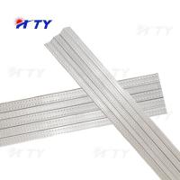 China HTY Non-bendable Aluminum Alloy Spacer Bar for Double Window Insulating Glass Sale for sale