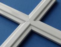 China Decor Door or Window Function 8*18 mm Decorative Grid Bar Georgian Bar Window Flower for sale