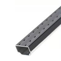 China Double Glazing Black Aluminum Spacer Bar with ±1% Tolerance and T-Type Design for sale