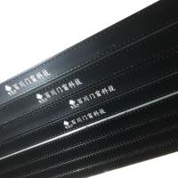 China Cutting Service Fluorocarbon Black Paint Aluminium Spacer Bar for Double Glazing 6-40A for sale