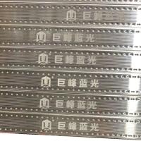 China Insulated Glass Black Aluminum Spacer Bar with Laser Logo and Cutting Service for sale