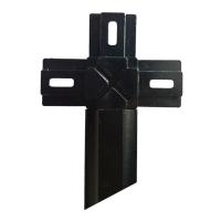 China Customized Colors Aluminum Georgian Bar Decoration Connector for All Scenarios Design for sale