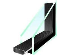 China 5m Length 12A PVC Plastic Warm Edge Spacer for Insulated Glass Enhances Energy Savings for sale