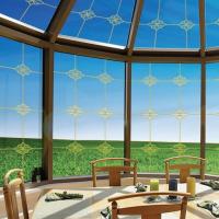 China Modern Design Golden Champagne Georgian Bar Insulating Glass Window For Within Budget for sale
