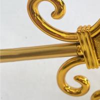 China Decorate Doors or Windows with 7mm Diameter Georgian Bar and Gold Flower Shape Tube for sale