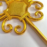 China Decorate Doors or Windows with 7mm Diameter Georgian Bar and Gold Flower Shape Tube for sale