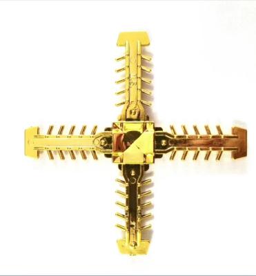 China Easy Install Aluminium Sliding Window Flower Connector for Door and Window Decoration for sale