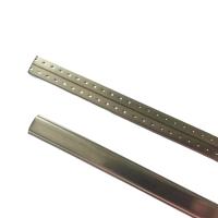 China Enhance Glass Performance with PVC Stainless Steel Glass Aluminum Strip Insert Angles for sale