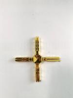 China Door and Window Decorate Flower for Cross Double Glaze Glass Georgian Bar Connector for sale