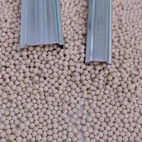 China 3A Limestone Molecular Sieve for Aluminum Spacer Bar Size 1.5-2.0mm Yellow Desiccant for sale