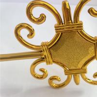 China 2024 Georgian Flower Plastic Connector for Insulating Glass Door and Window Decoration for sale