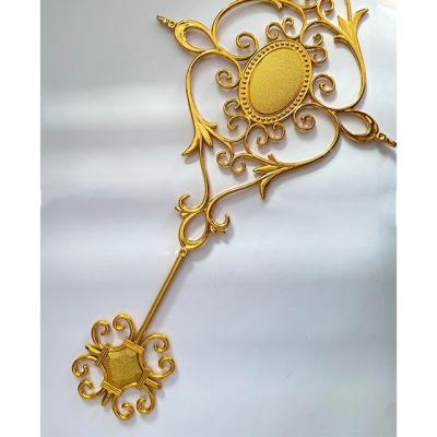 China Small and Big Gold 7*15 Georgian Bar Flower for Double Glazing Door Decoration 2022 for sale