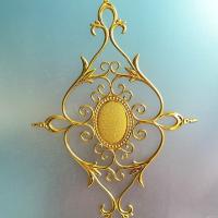 China Easy Install Long Size Ornate Double Glazing 7*15 Electroplate ALUMINUM Georgian Flower for sale