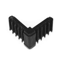 China Superior Aluminum Spacer Bar Corner Key White/Black/Grey Plastic/Stainless Steel for sale