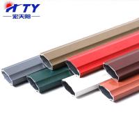 China Modern Design HOT UV Gold 7*15 Square Aluminum Bars Connect For Double Glazing 4-10-4 for sale