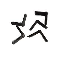 China Aluminum Spacer Bar Corner Key for Windows and Doors Market Black QTY 3000PCS/CTN for sale