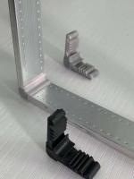 China Directly Sell Black White Plastic Corner Connector for Aluminium Profile at Prices for sale