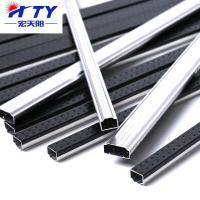 China Silver/Black High Frequency Welding Spacer Bar for Insulating Glass Windows and Doors for sale