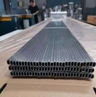 China Insulating Hollow Glass Aluminum Spacer Bars with ±1% Tolerance Silver/Black Colour for sale
