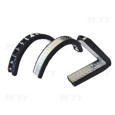 China Double Glass Butyl Sealing Aluminum Flexible Warm Edge Spacer Bar for Insulating Glass for sale