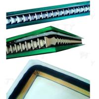 China Corrosion Resistant Aluminium Butyl Flexible Spacer Bars for Insulating Glass Technology for sale