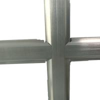 China 8*18 Mm Georgian Bar In Window Glass Cross Connector Windows And Doors Customized Color for sale