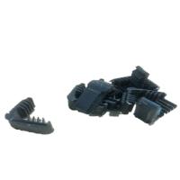 China Easy Installation Plastic Door Aluminum Insulating Glass Fittings for Spacer Bars for sale