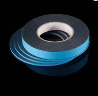 China Sealant Rubber 0.5mm/1mm Thickness Double Sided PE Glazing Foam Tape for Glass Window for sale