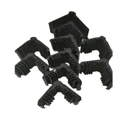 China Easy Installation Plastic Aluminium Spacer Bars Corner Connector for Insulating Glass for sale