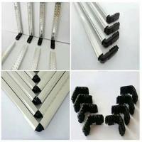 China Easy Installation Plastic Aluminium Spacer Bars Corner Connector for Insulating Glass for sale