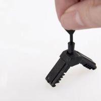 China Modern Design Easy Installation Plastic Corner Connector for Customized Insulating Glass for sale