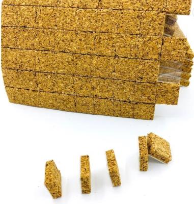 China Square Table Rubber Cup Cork Desk Pad in Yellow/Red/Black with Competitive in 2024 for sale