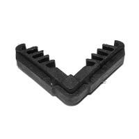 China Insulating Glass Corner Joint Aluminium Spacer Bar Plastic Glass Connector Key with Best for sale