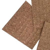 China Attractive Square Furniture Chair Legs Cork Drink Coaster Pad for All the Scenarios for sale