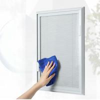 China Magnetic Control System Insulated Glass Aluminum Roller Shutter with Built-in Curtain for sale