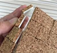 China Lower Guaranteed 4.0mm*15*15 18*18 Foam Isolation Cup Cork Pad and Durable Guaranteed for sale