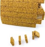 China Lower Guaranteed 4.0mm*15*15 18*18 Foam Isolation Cup Cork Pad and Durable Guaranteed for sale