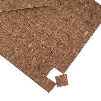 China 6m2/ctn Capacity Insulated Glass Separating Gaskets for Protecting Square Glass Cock Pad for sale