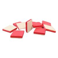 China 6m2/ctn Capacity Insulated Glass Separating Gaskets for Protecting Square Glass Cock Pad for sale