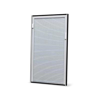 China Building VERTICAL Opening Pattern HTY Magnetic Control Shutters for Door and Windows for sale