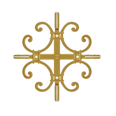 China 7mm Diameter ALUMINIUM Electroplating Cross Insert Italian Double Glazing Window And Door Georgian Bar UPVC Glass Gewellery for sale
