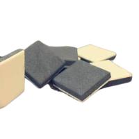 China Adhesive Glass Cork Spacer Separator Pads in Modern Design Style for Yellow/Red/Black for sale