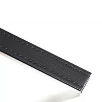 China Non-Alloy Silver/Black Fluorocarbon Paint Aluminium Spacer Bar for Double Glazing 6-40A for sale