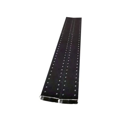 China 8mm Fluorocarbon Black Aluminum Spacer Bar for Welding in Silver/Black Double Glazing for sale
