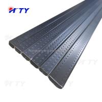 China 8mm Fluorocarbon Black Aluminum Spacer Bar for Welding in Silver/Black Double Glazing for sale