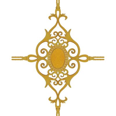 China Georgian Bar Flower for Aluminum Tilt Turn Window and House Doors 8*18 White Color for sale