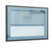 China Magate Insulated Sunshade Louvered Glass With Shutters And Good Shading Performances For Double Glass for sale