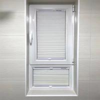 China Magnetic Shutter Aluminum Alloy Single Glass Built-in Hollow Shutter Blinds for Office Building for sale
